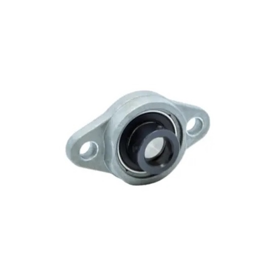 UFL004 Miniature 20mm 2-Bolt Flanged Bearing - Eccentric Locking Collar - Ashley Bearings Ltd